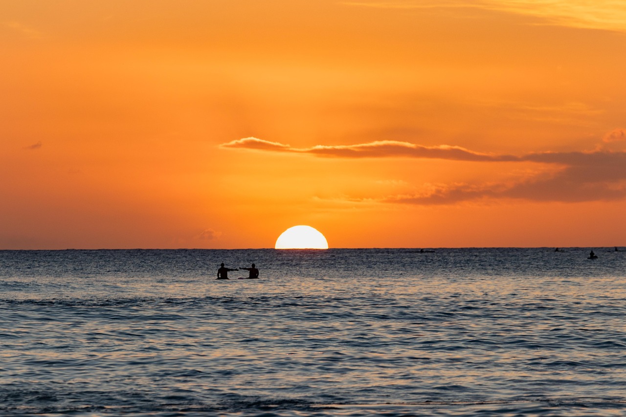 Oceano Atardecer Mar - Foto gratis en Pixabay