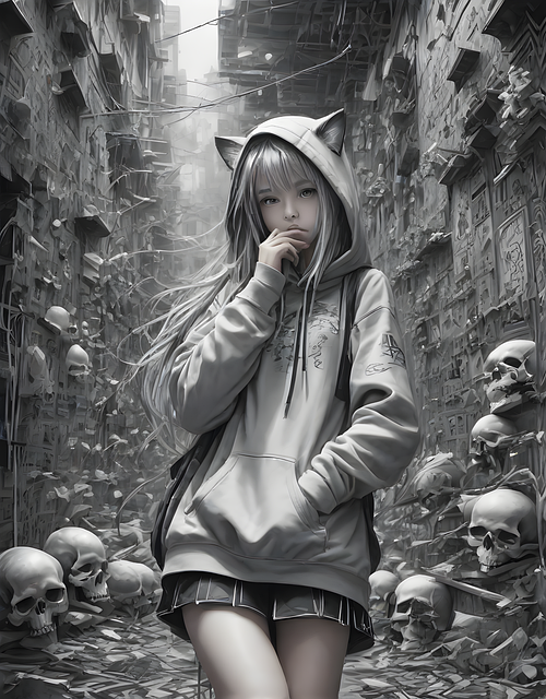 Download Girl, City, Scary. Royalty-Free Stock Illustration Image - Pixabay