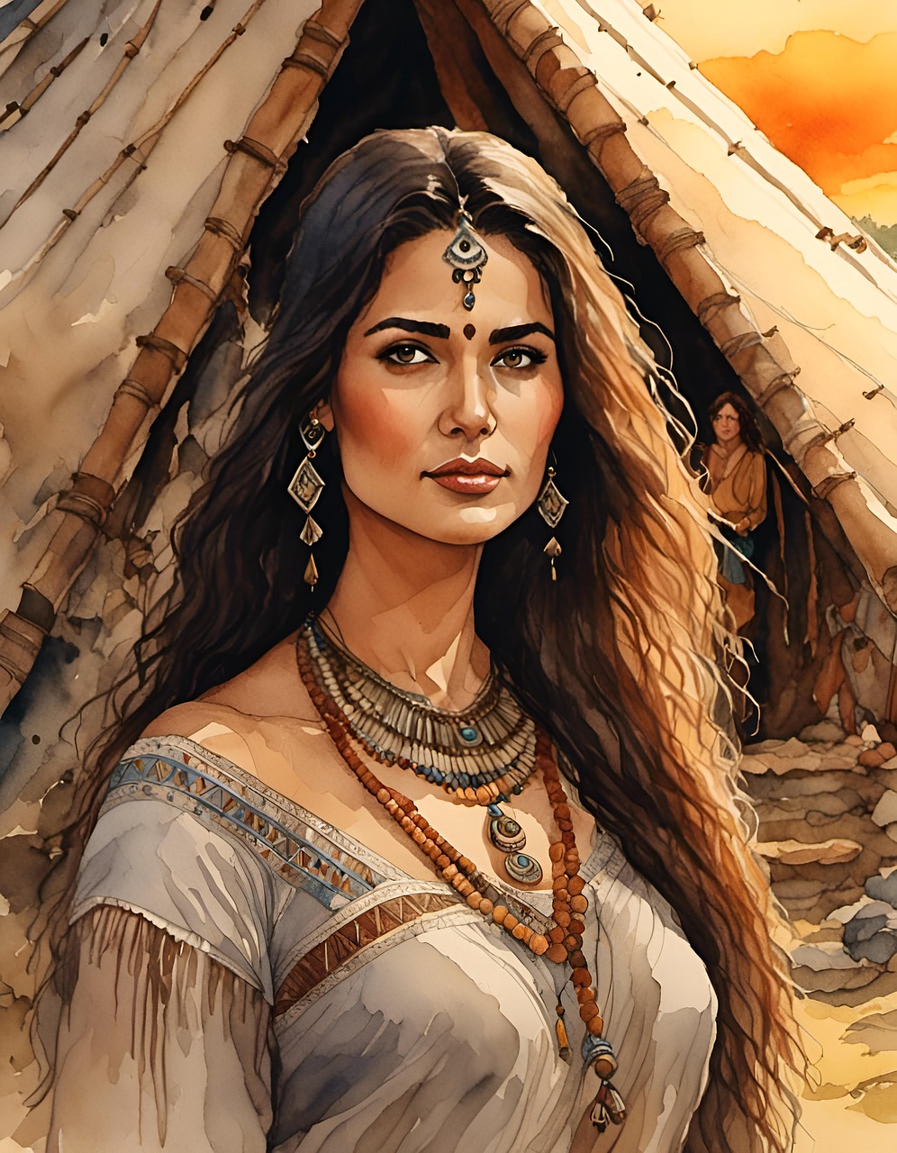 Download Woman, Native American, Original. Royalty-Free Stock ...