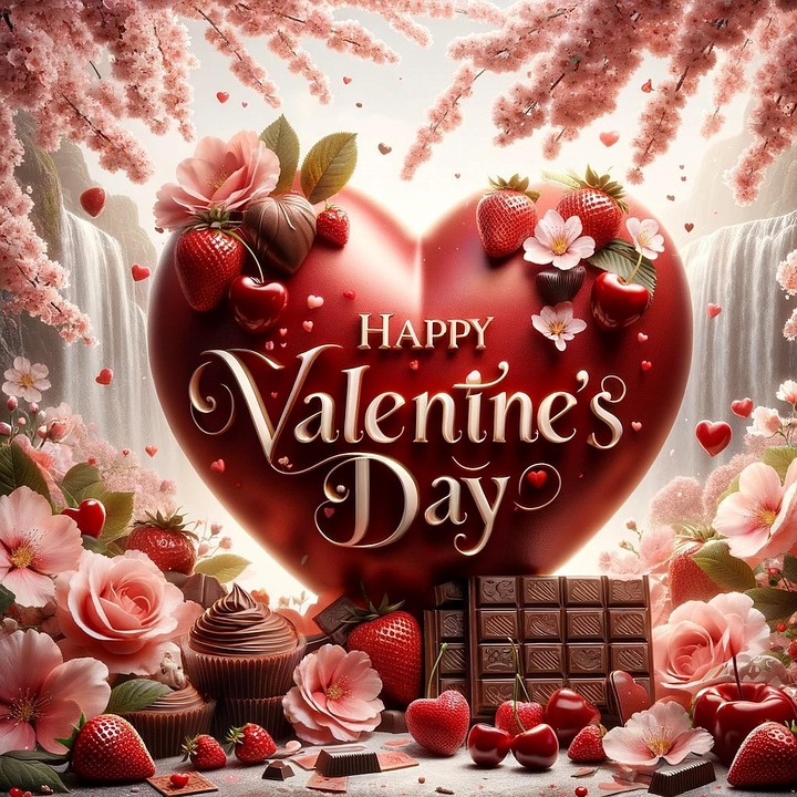 Download Ai Generated Valentine'S Day Heart Royalty-Free Stock ...