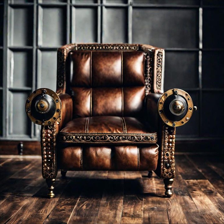 Download Steampunk Furniture Chair Royalty-Free Stock Illustration ...