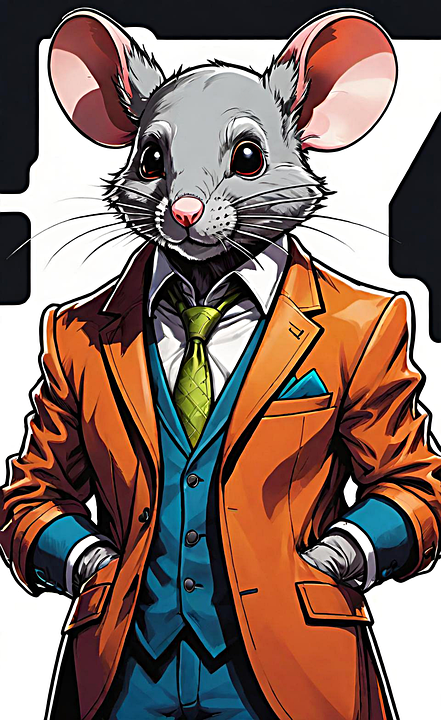 Download Mouse, Suit, Humanoid. Royalty-Free Stock Illustration Image ...