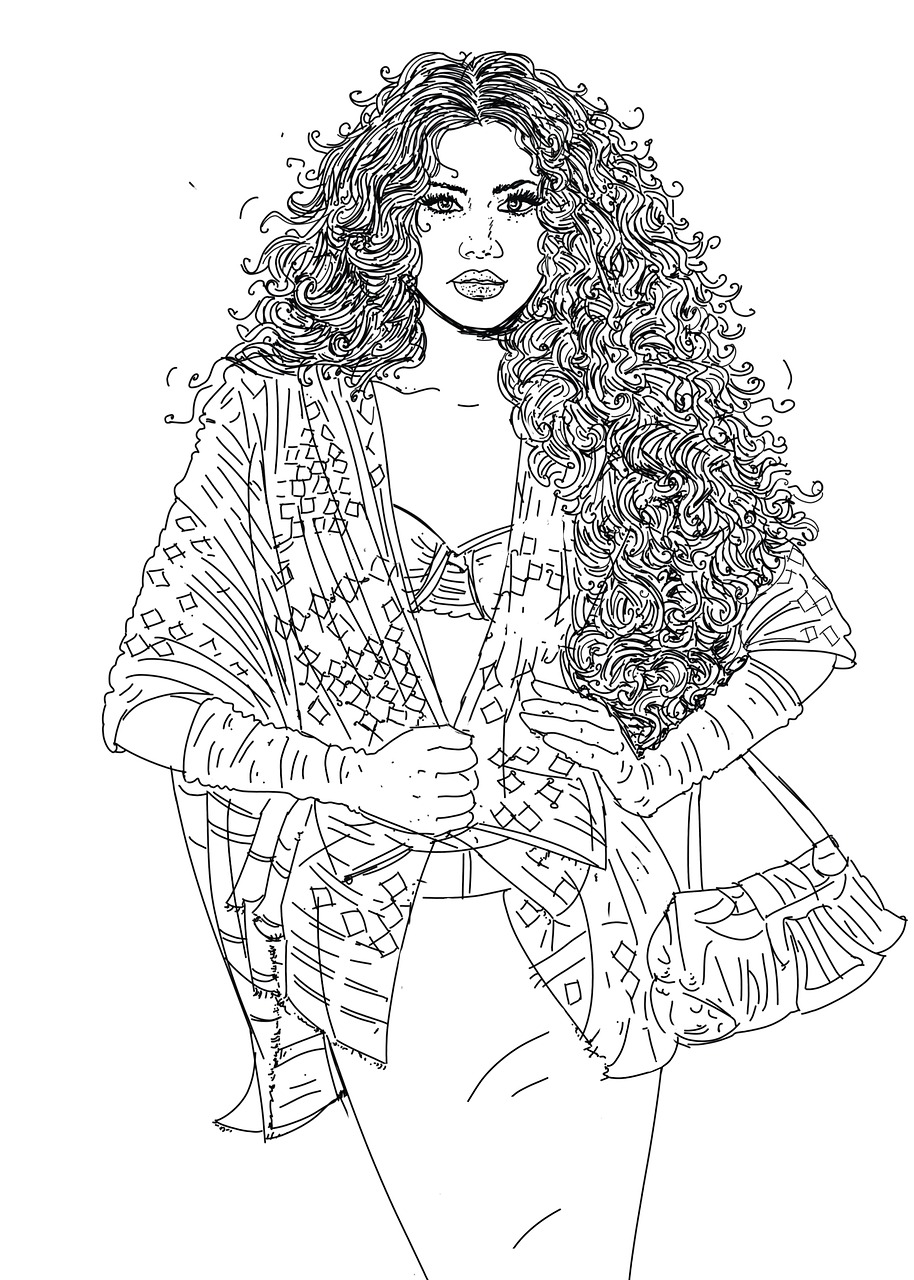 Download Woman Beauty Fashion Royalty-Free Stock Illustration Image - Pixabay
