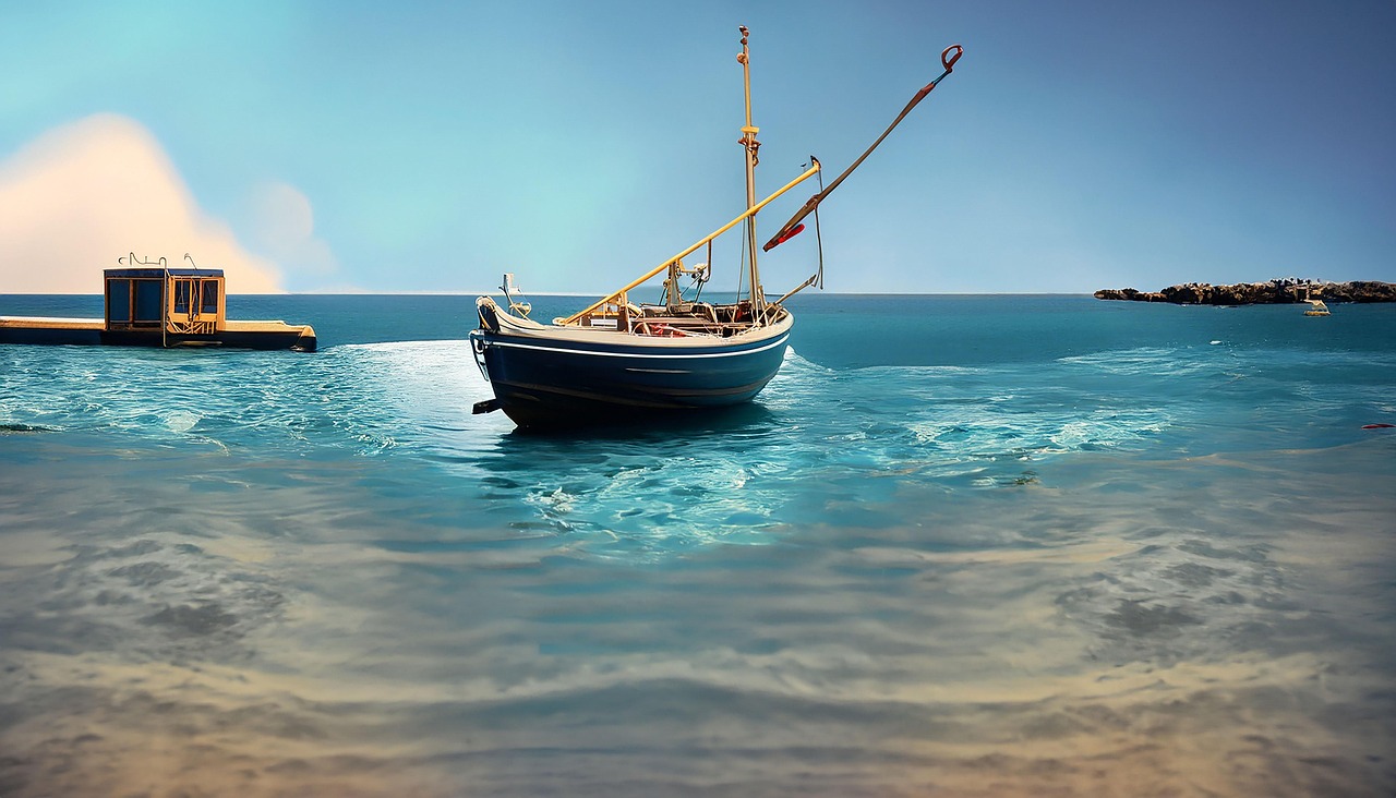 Download Boat, Sea, Nature. Royalty-Free Stock Illustration Image - Pixabay