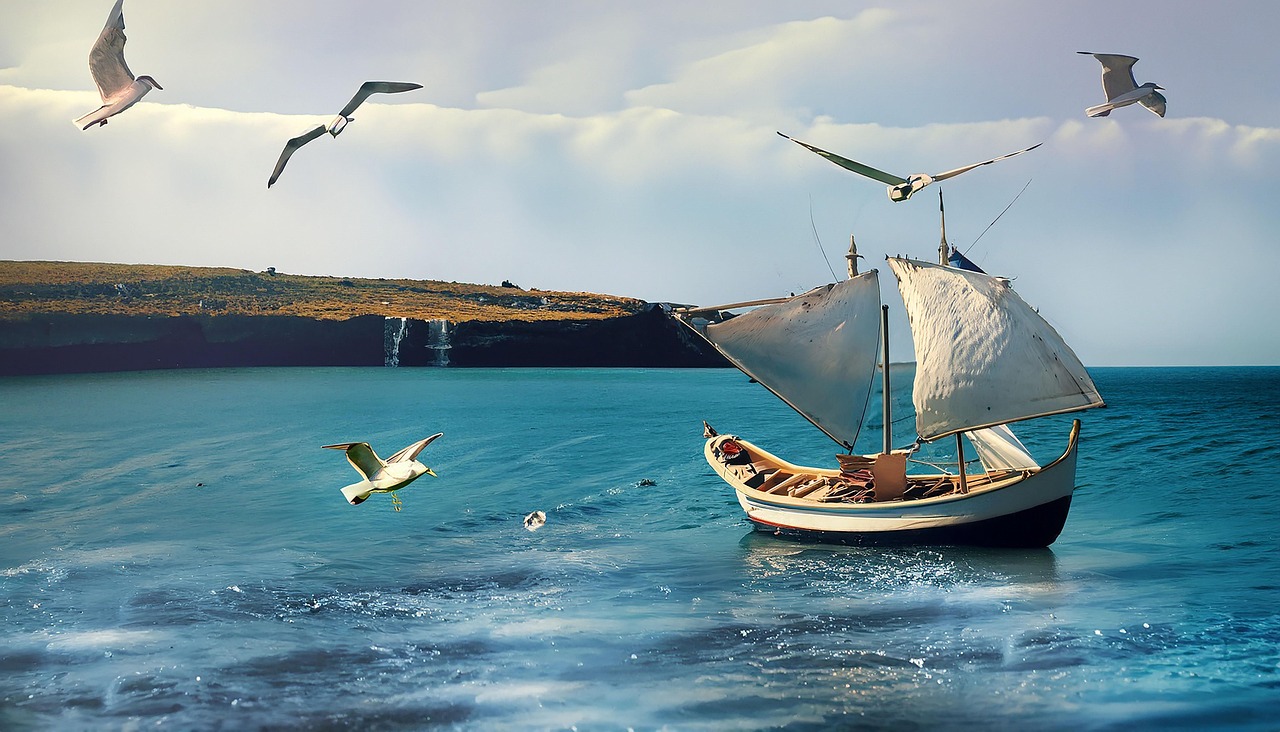 Download Boat, Sea, Nature. Royalty-Free Stock Illustration Image - Pixabay