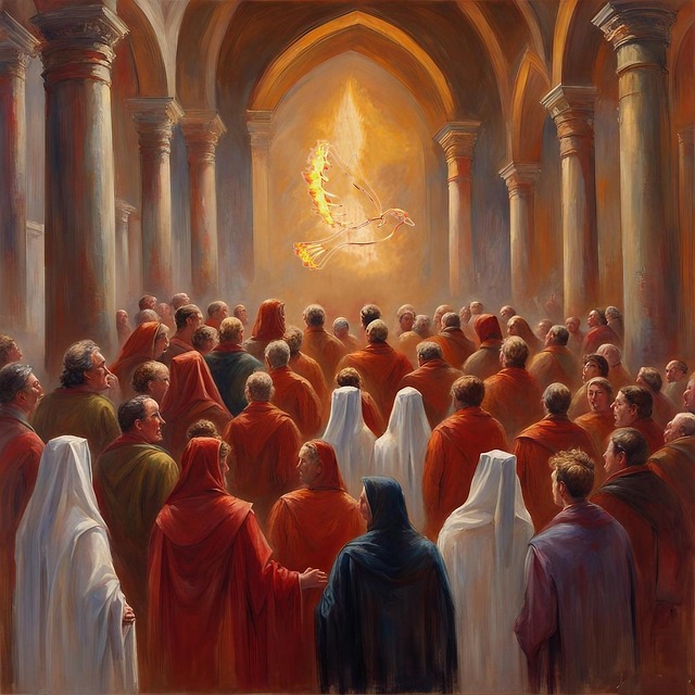 Download Christianity, Pentecost, Dove. Royalty-Free Stock Illustration ...