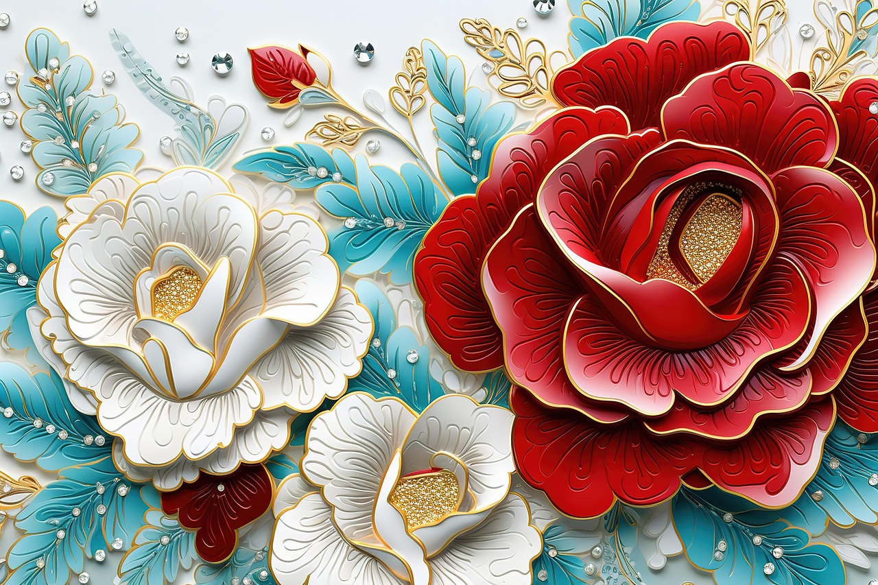 Download Ai Generated Flowers Art Royalty-Free Stock Illustration Image ...