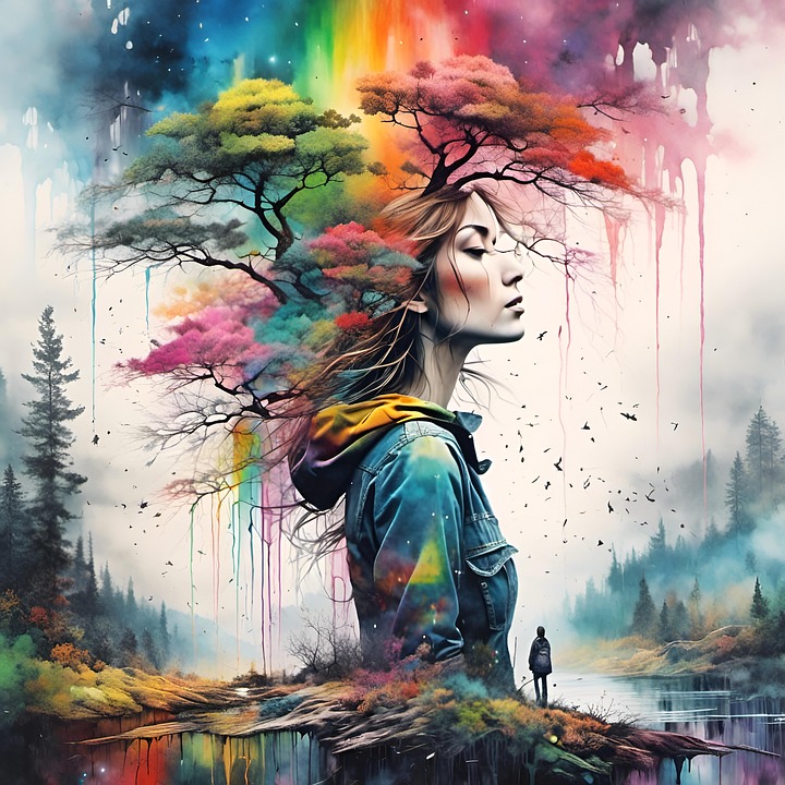 Download Mother, Nature, Landscape. Royalty-Free Stock Illustration ...