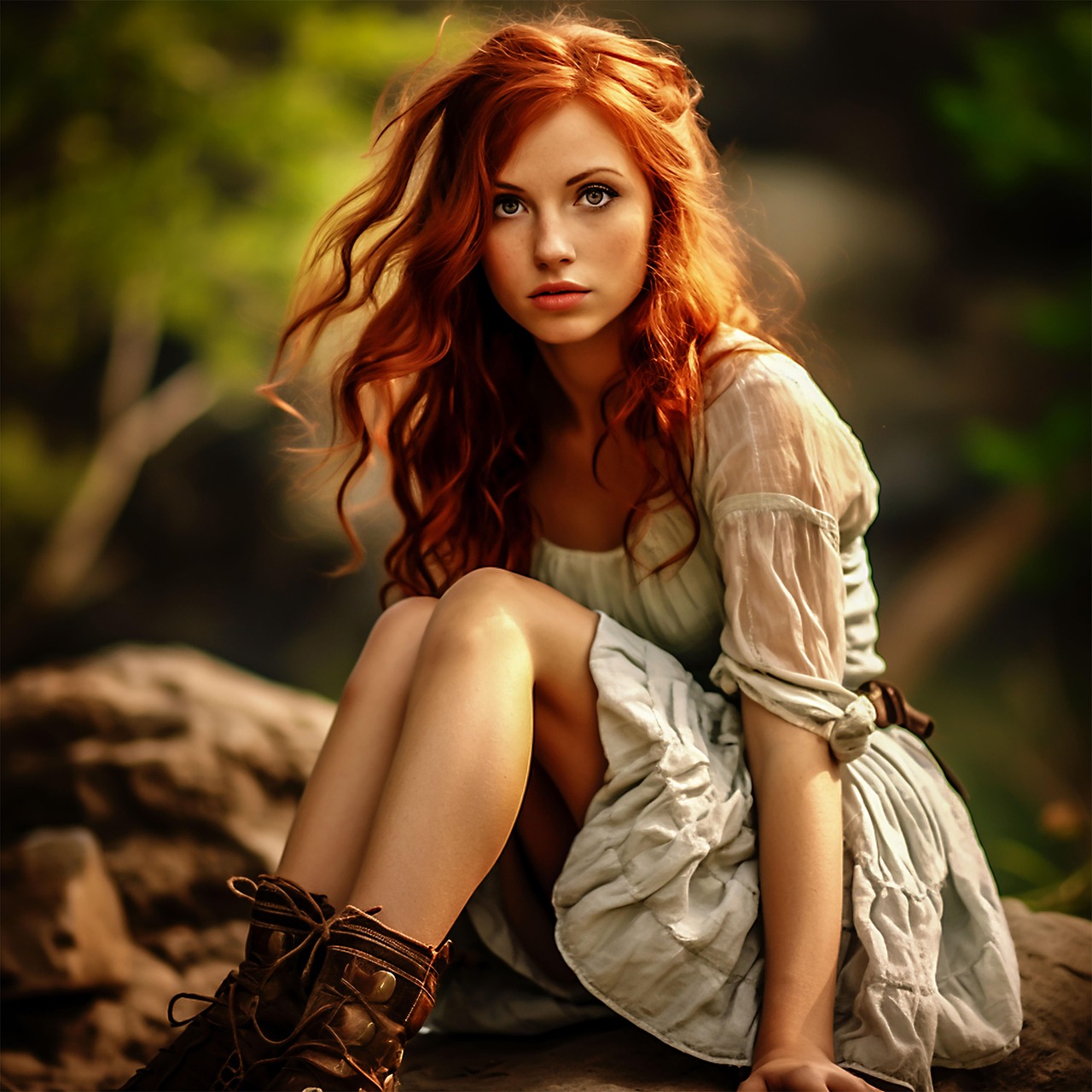 Download Ai Generated, Fantasy, Woman. Royalty-Free Stock Illustration ...