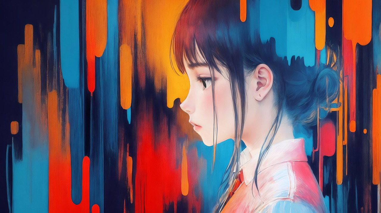 Download Ai Generated, Girl, Sad. Royalty-Free Stock Illustration Image ...