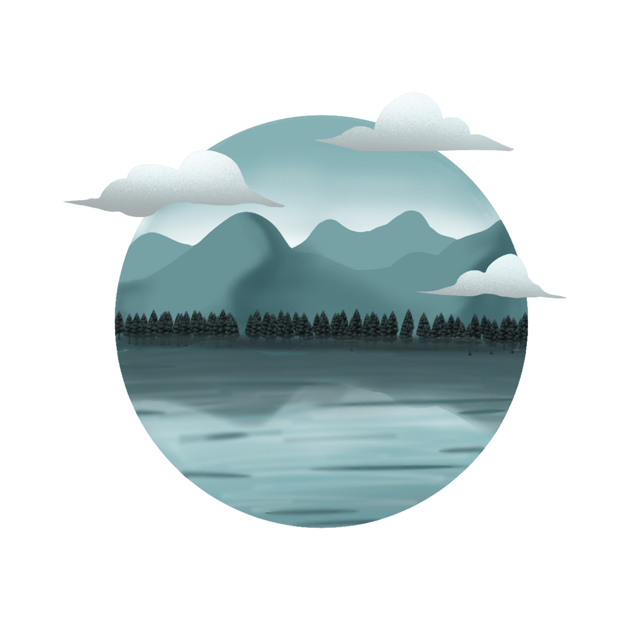 Download Water, Profile, Nature. Royalty-Free Stock Illustration Image ...