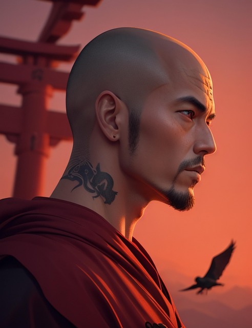 Download Ai Generated, Monk, Buddhism. Royalty-Free Stock Illustration ...