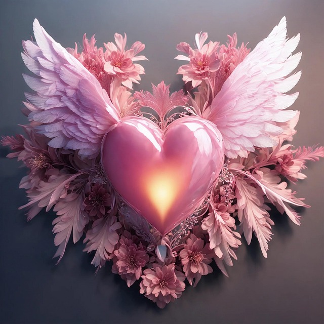 Download Ai Generated, Heart, Wings. Royalty-Free Stock Illustration ...