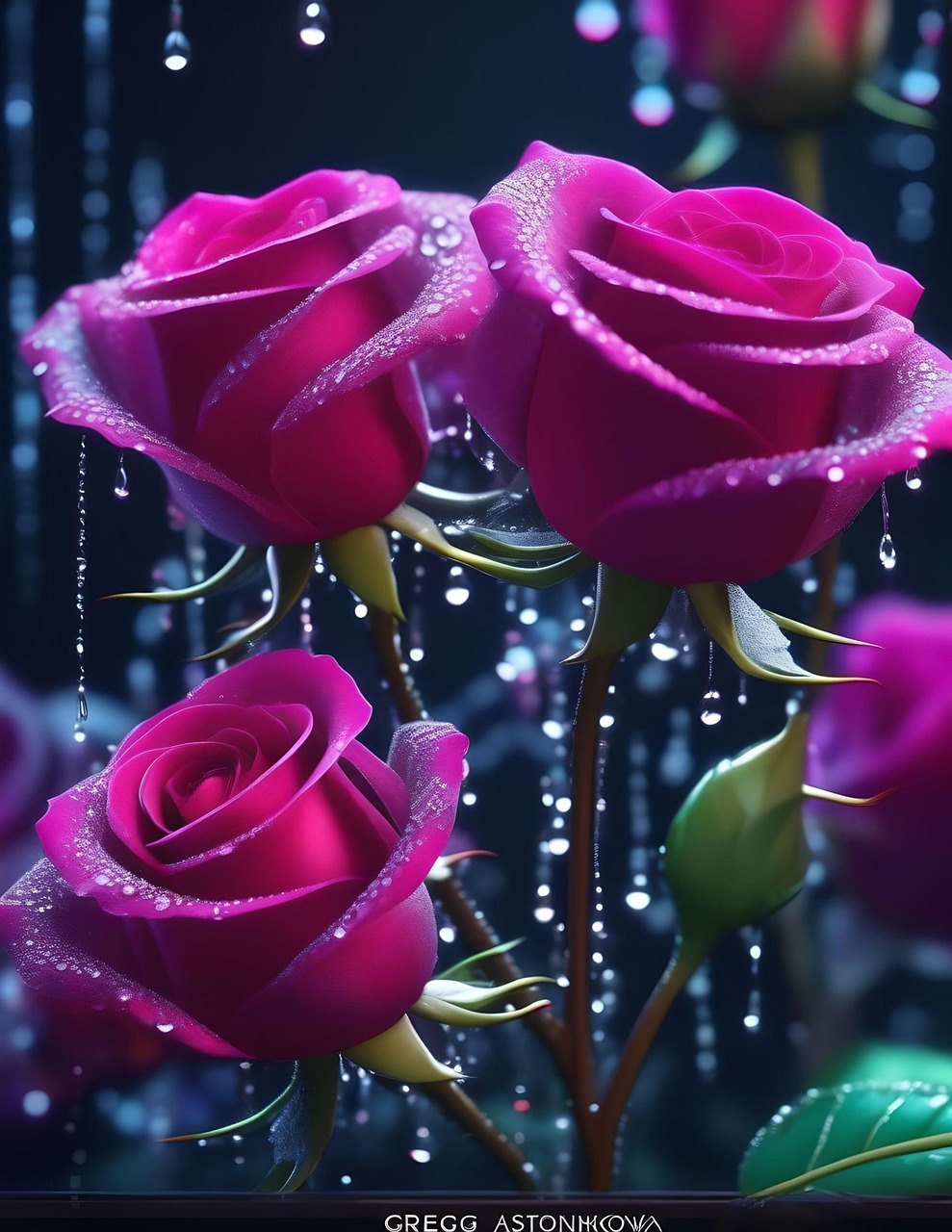 Download Roses, Flower, Flora. Royalty-Free Stock Illustration Image ...