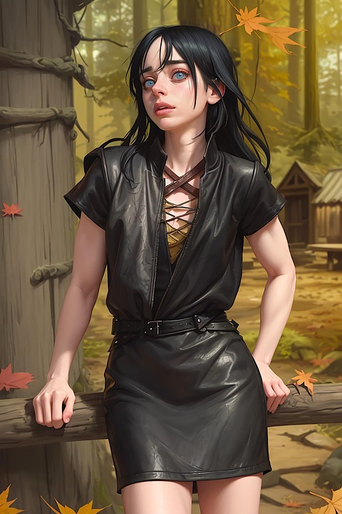 Download Female Thief Fantasy Royalty Free Stock Illustration Image