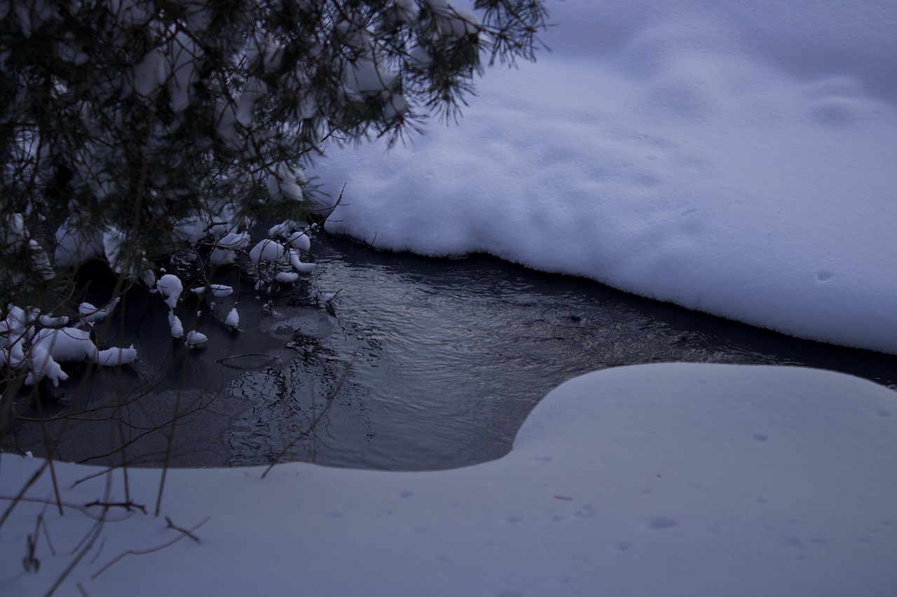 Winter Fluss Wasser - Kostenloses Foto auf Pixabay