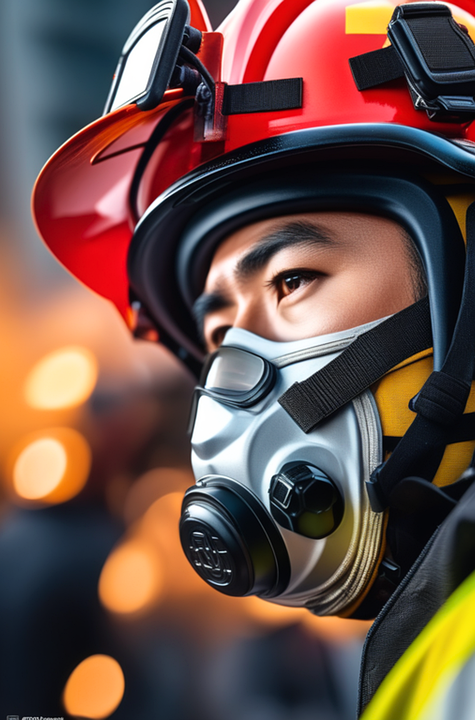 Download Ai Generated, Fireman, Man. Royalty-Free Stock Illustration ...