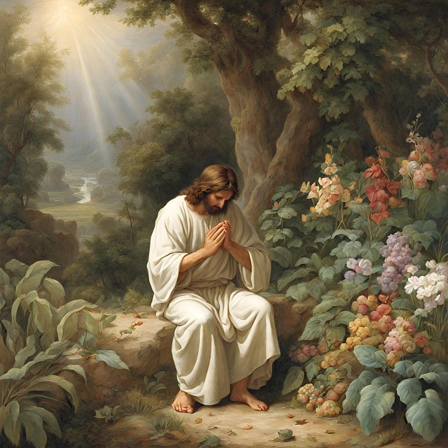 Jesus Betet Im Garten Eden - Kostenloses Bild auf Pixabay - Pixabay