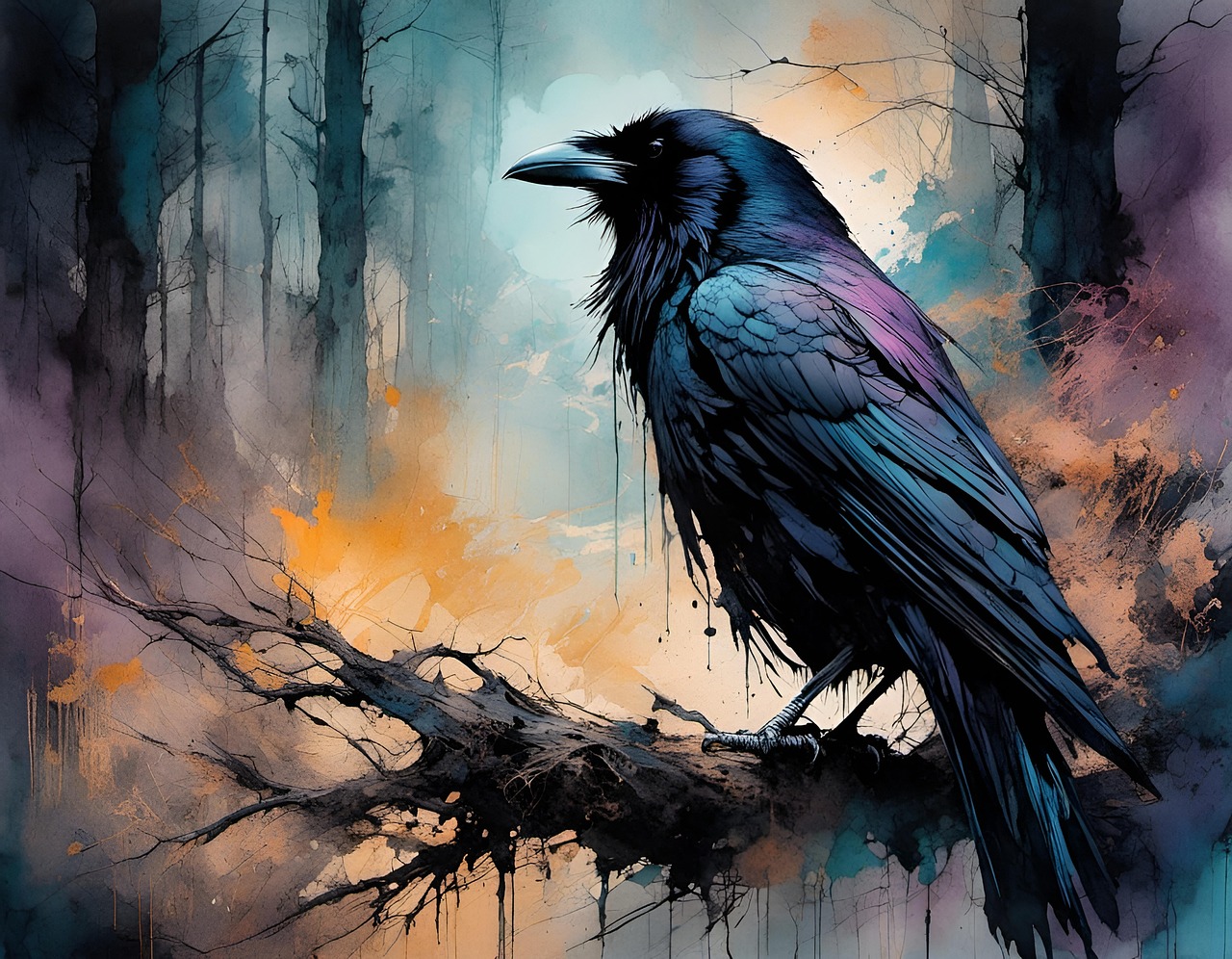 100 000 Free Raven Art Raven Images Pixabay