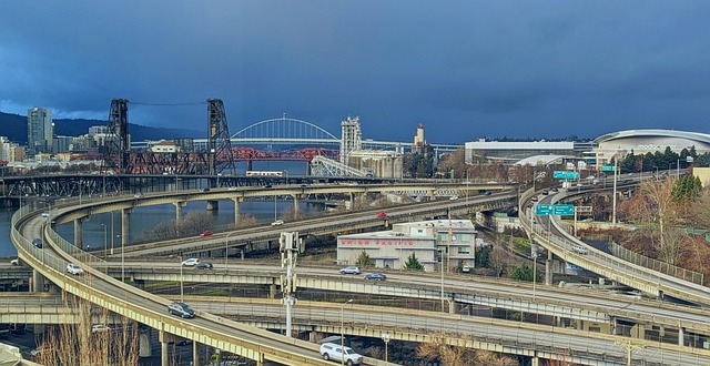 Portland Or Bridges Highways Storm - Free photo on Pixabay - Pixabay
