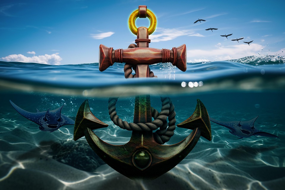 Download Anchor, Ocean, Sea. Royalty-Free Stock Illustration Image ...