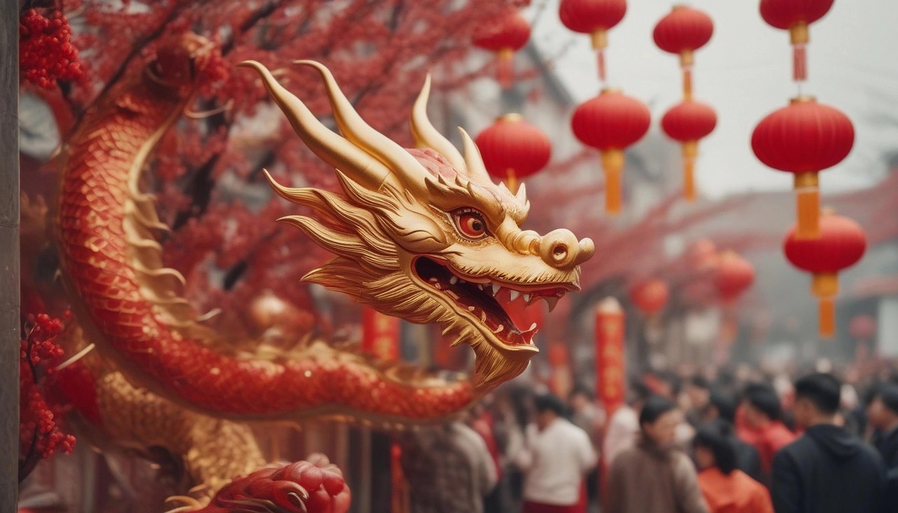 Download Lunar New Year Chinese New Year Year Of The Dragon Royalty ...