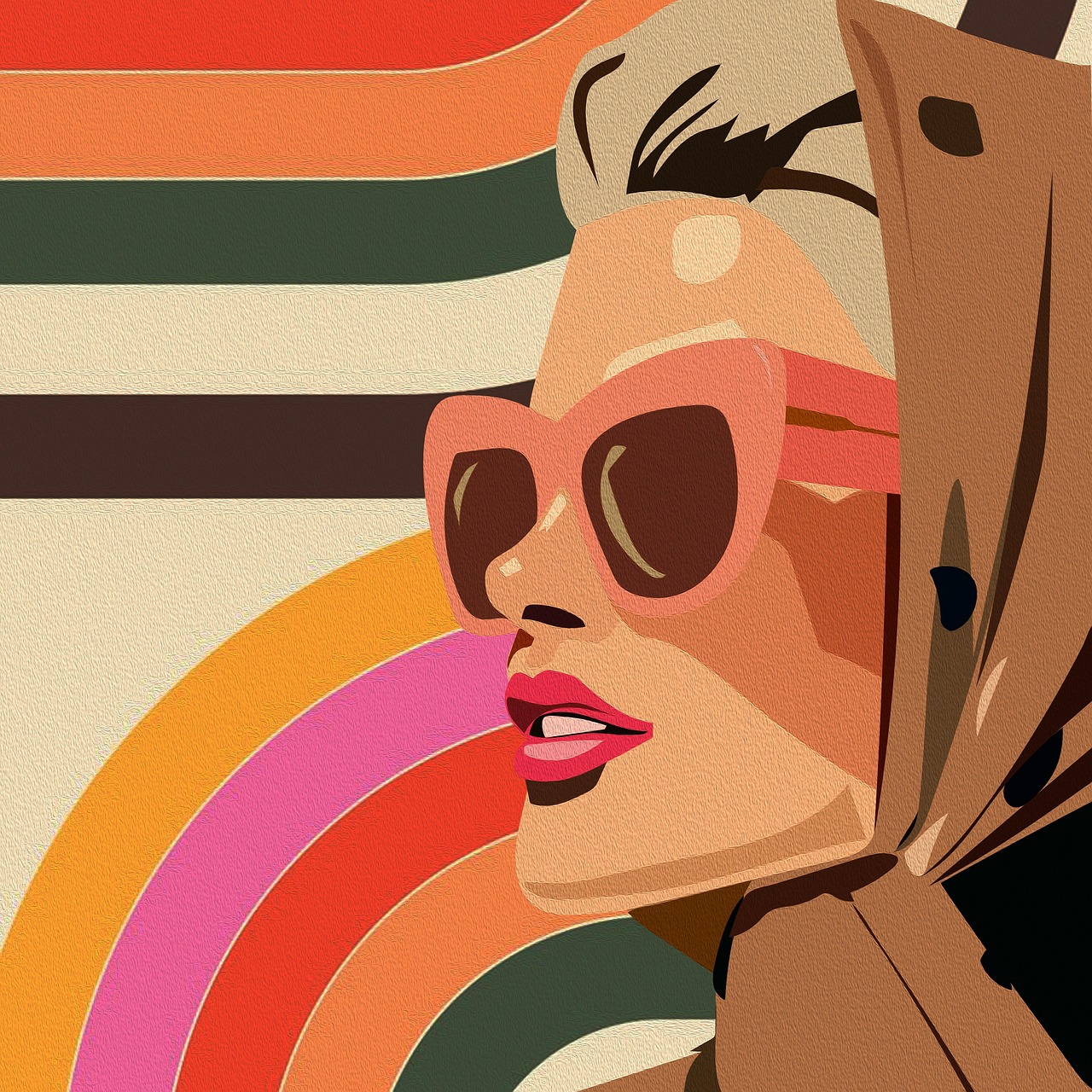 Download Woman, Retro, Vintage. Royalty-Free Stock Illustration Image ...
