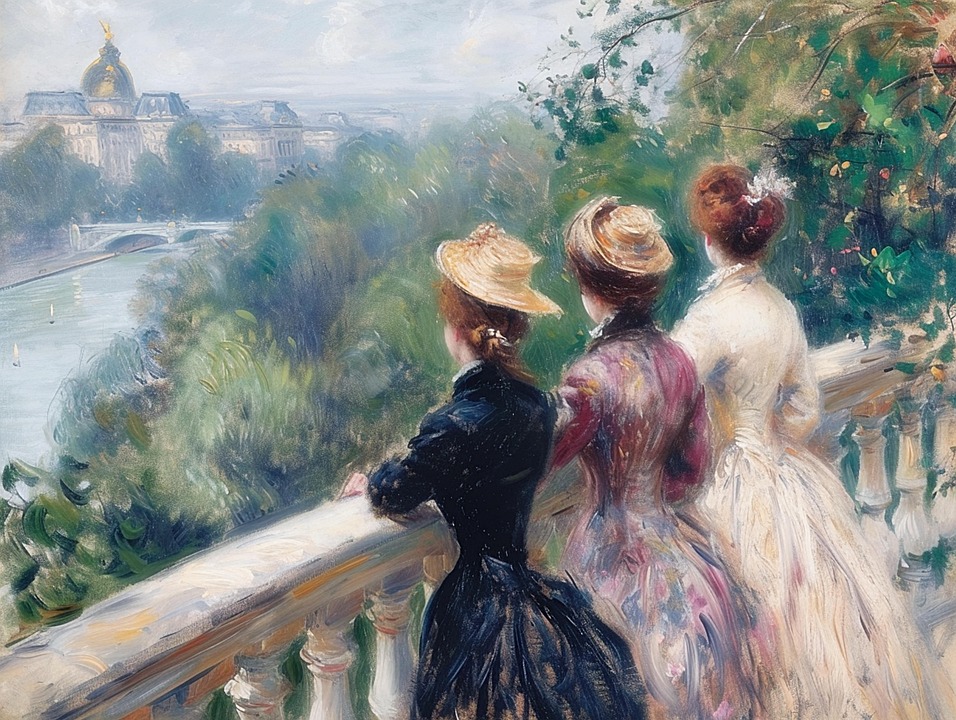 Download Edwardian Sundays, Impressionist Painting, Walks In The Park ...