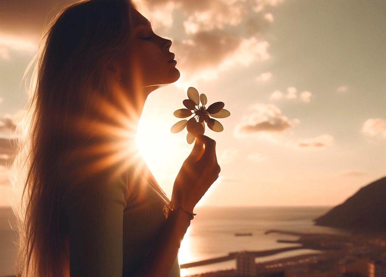 Download Woman, Young, Sunset. Royalty-Free Stock Illustration Image ...