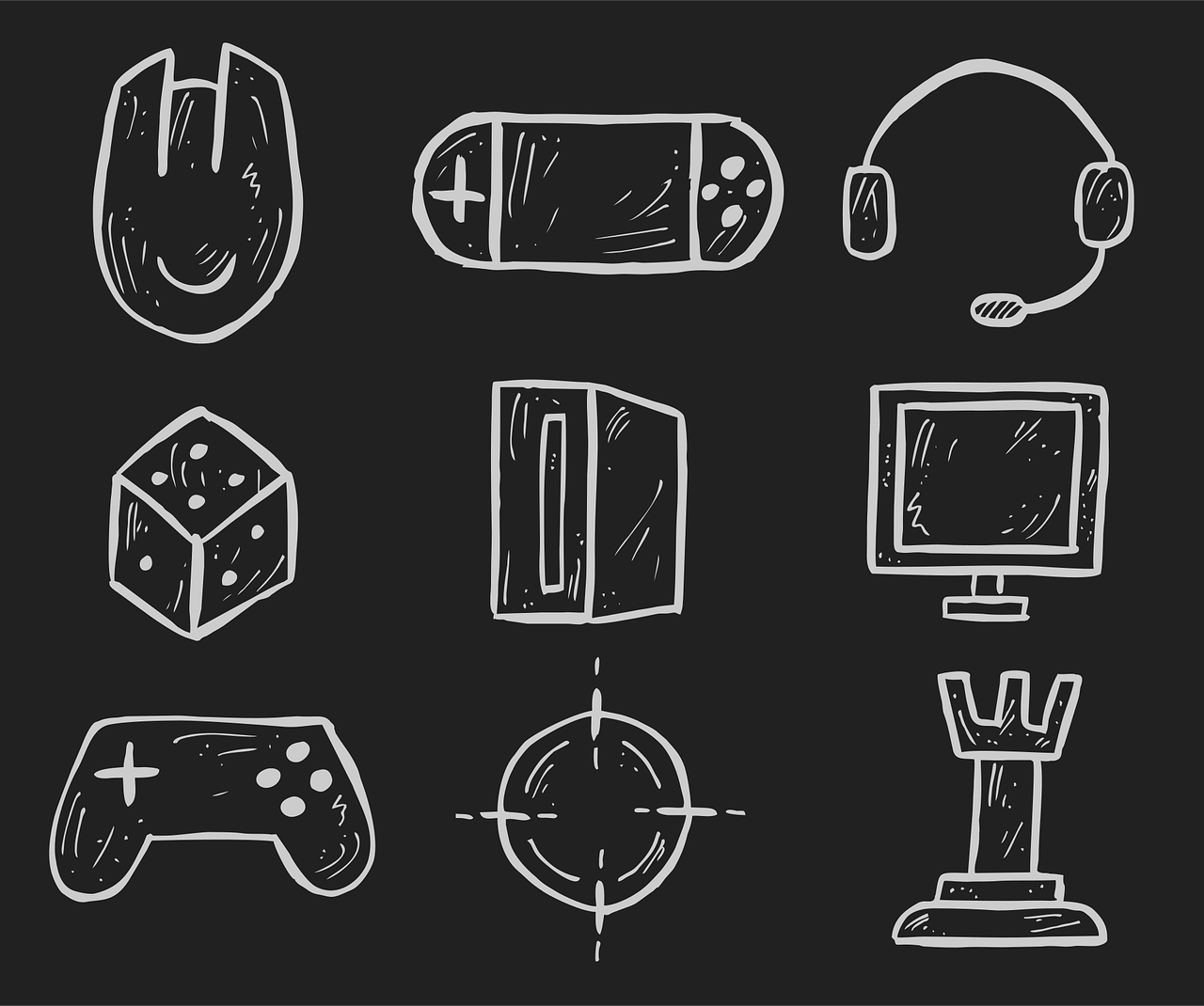 Download He Plays, Chess, Electronics. Royalty-Free Vector Graphic ...