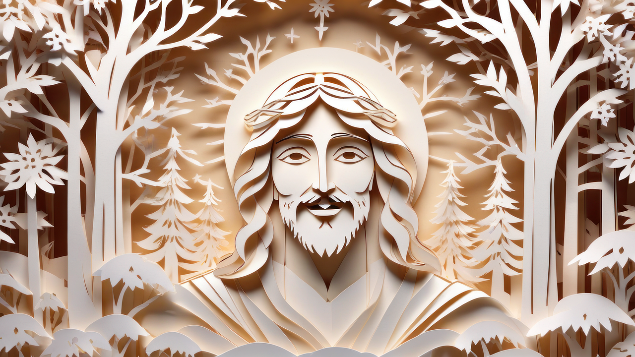 Download Paper Crafts, Jesus, Art. Royalty-Free Stock Illustration ...