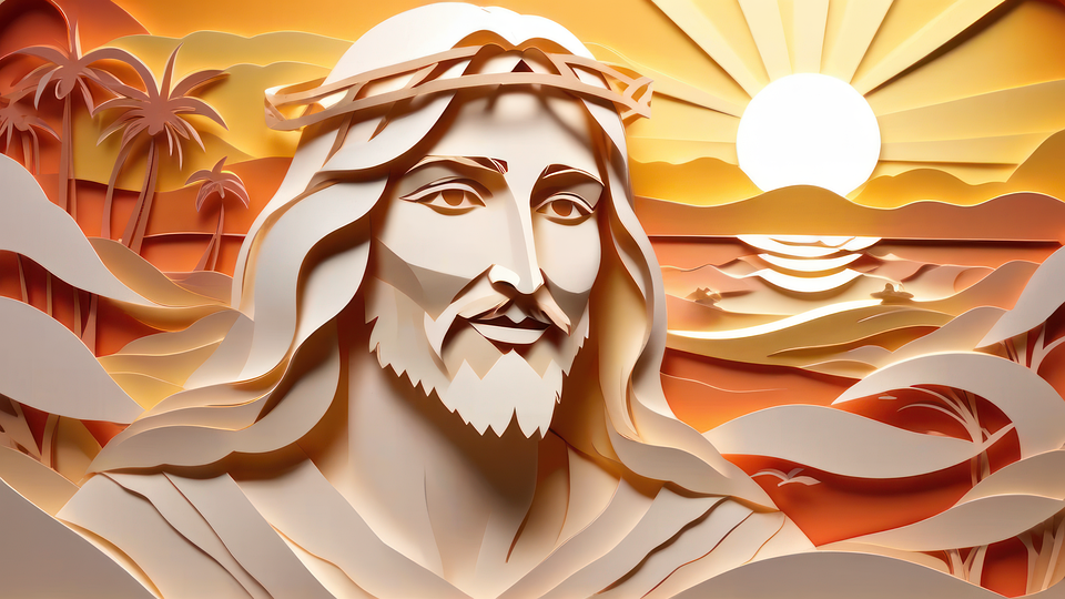 Download Paper Crafts, Jesus, Art. Royalty-Free Stock Illustration ...