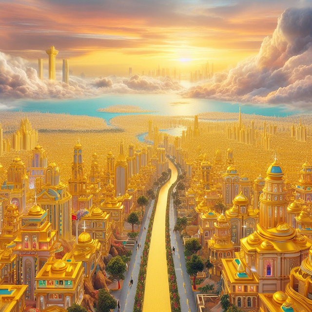 Download Heavenly City, Heavenly, Sky. Royalty-Free Stock Illustration ...
