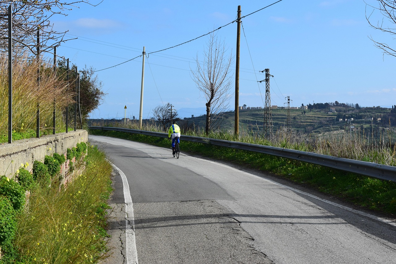 Bike Road Landscape - Free photo on Pixabay - Pixabay