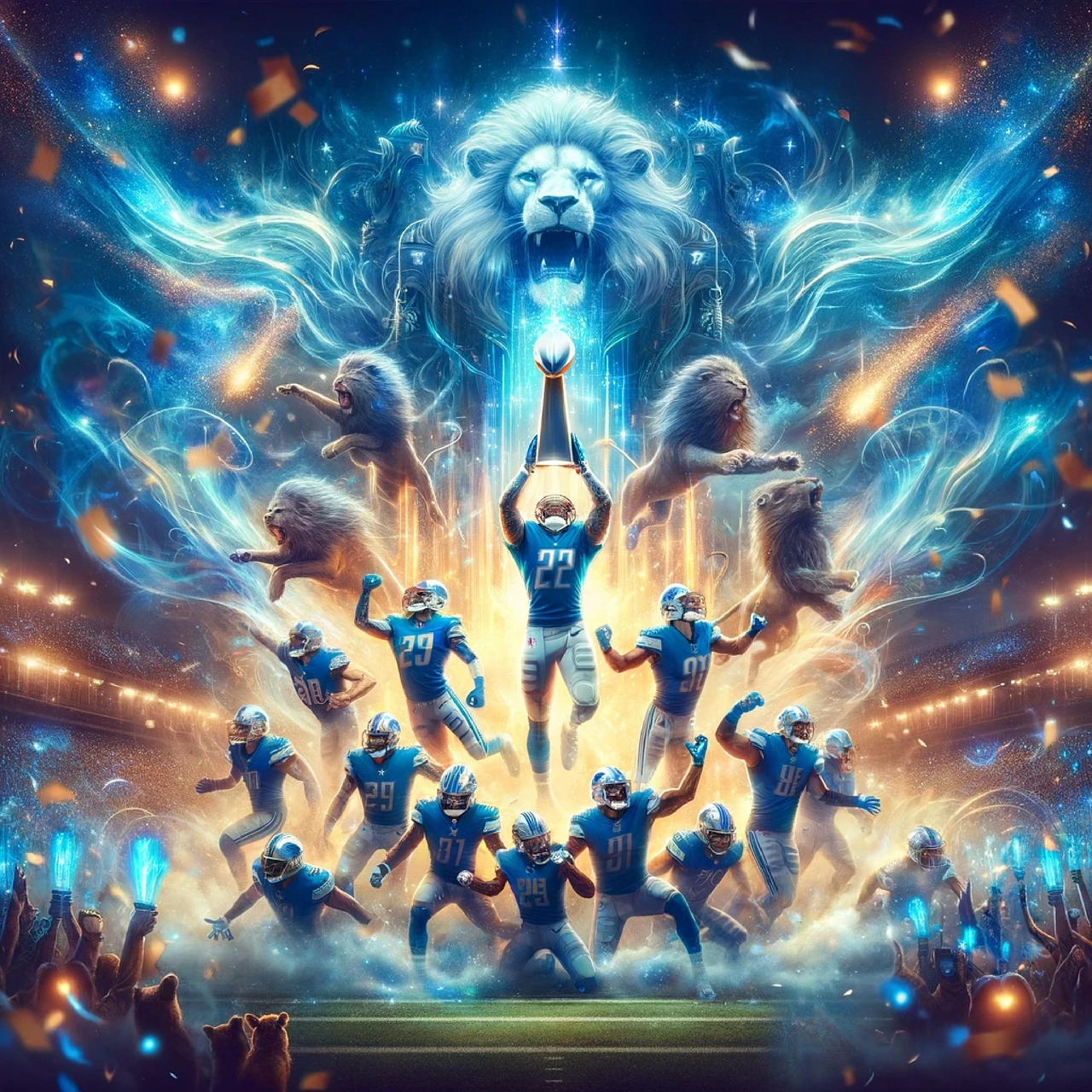 Download Detroit Lions, Go Lions, Nfl. Royalty-Free Stock Illustration Image - Pixabay