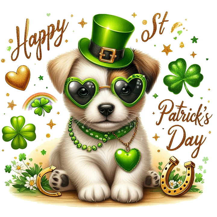 Download Ai Generated, St Patrick'S Day, Dog. Royalty-Free Stock ...