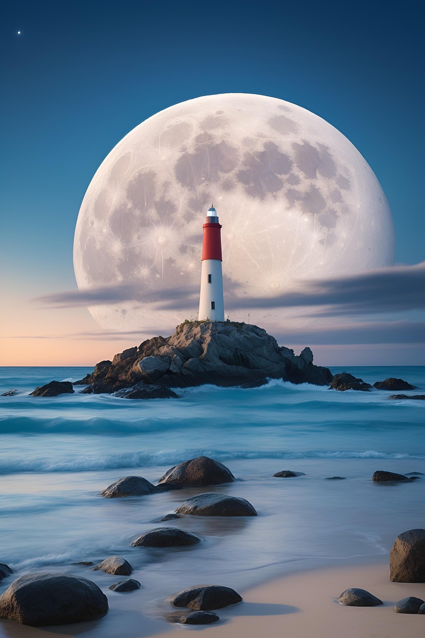 Download Ai Generated, Fantasy, Lighthouse. Royalty-Free Stock ...