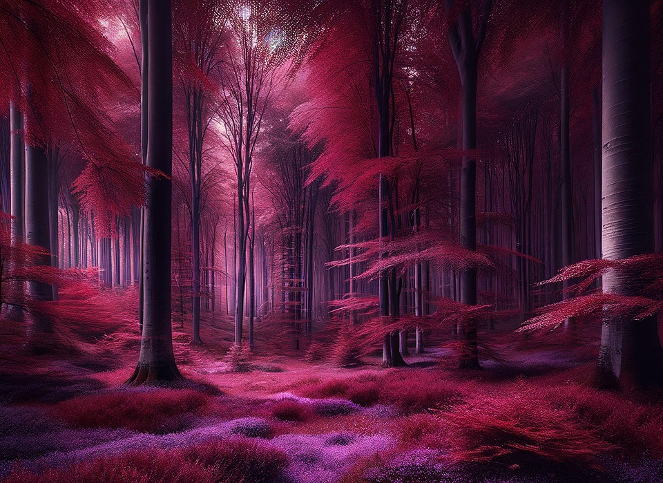 Download Tree, Forest, Burgundy. Royalty-Free Stock Illustration Image ...