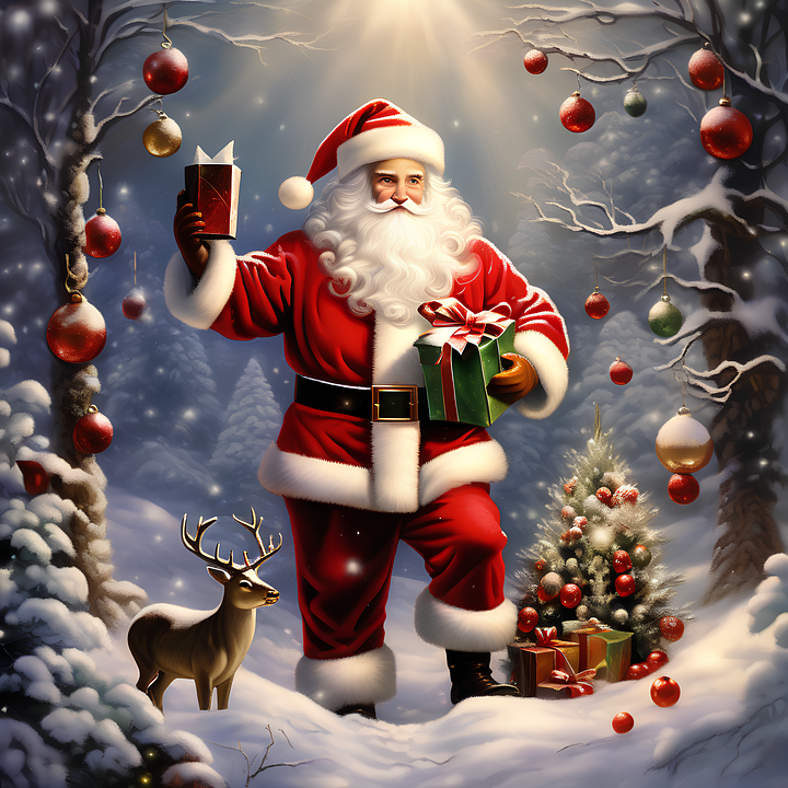 Download Christmas, Nature, Santa Claus. Royalty-Free Stock ...