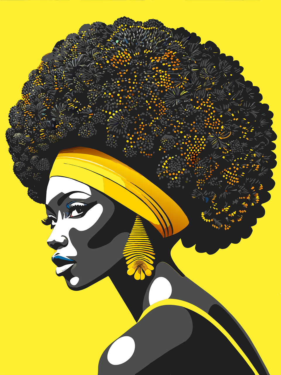Free Afro Vector Art - Download 72+ Afro Icons & Graphics - Pixabay