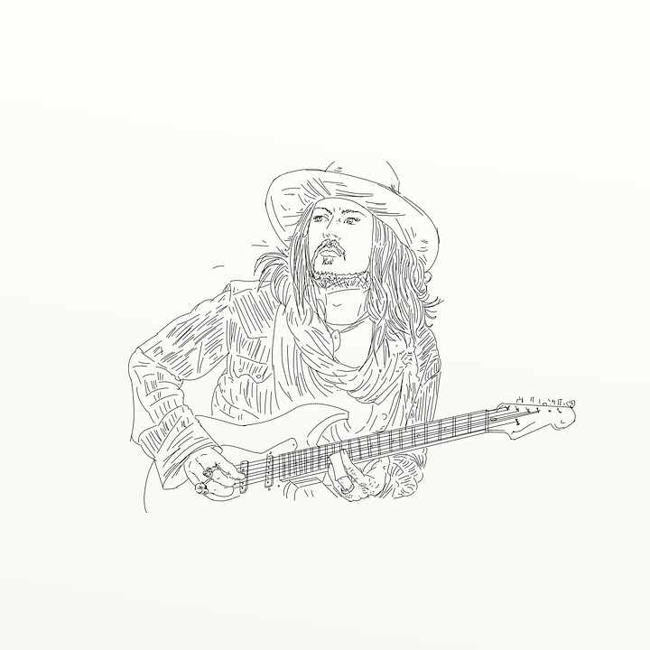 Download Guitarist, Man, Music. Royalty-Free Stock Illustration Image ...