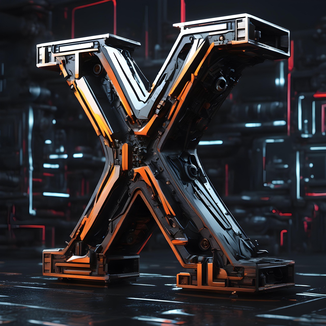 Download Ai Generated, X, Letter. Royalty-Free Stock Illustration Image ...