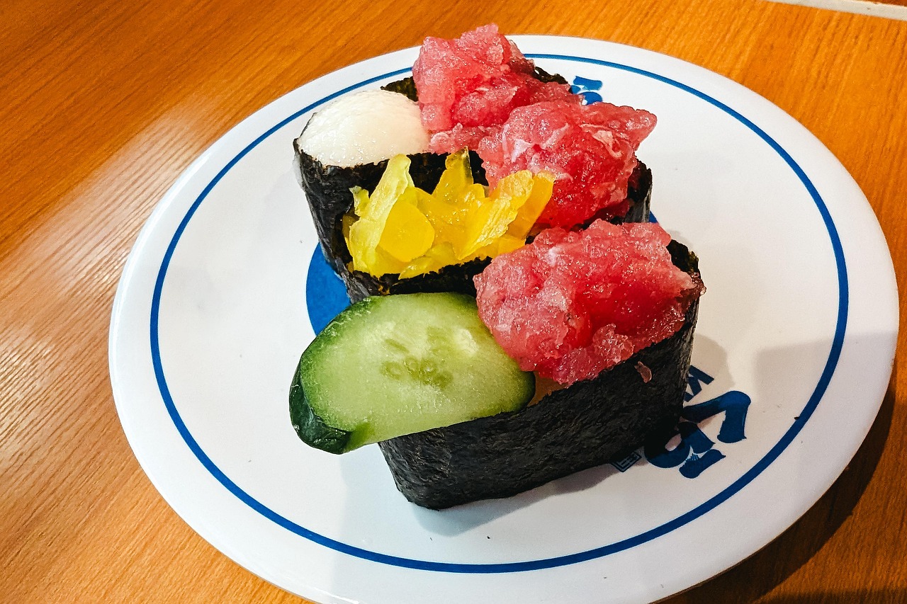 Cucumber Sashimi Nigiri - Free photo on Pixabay