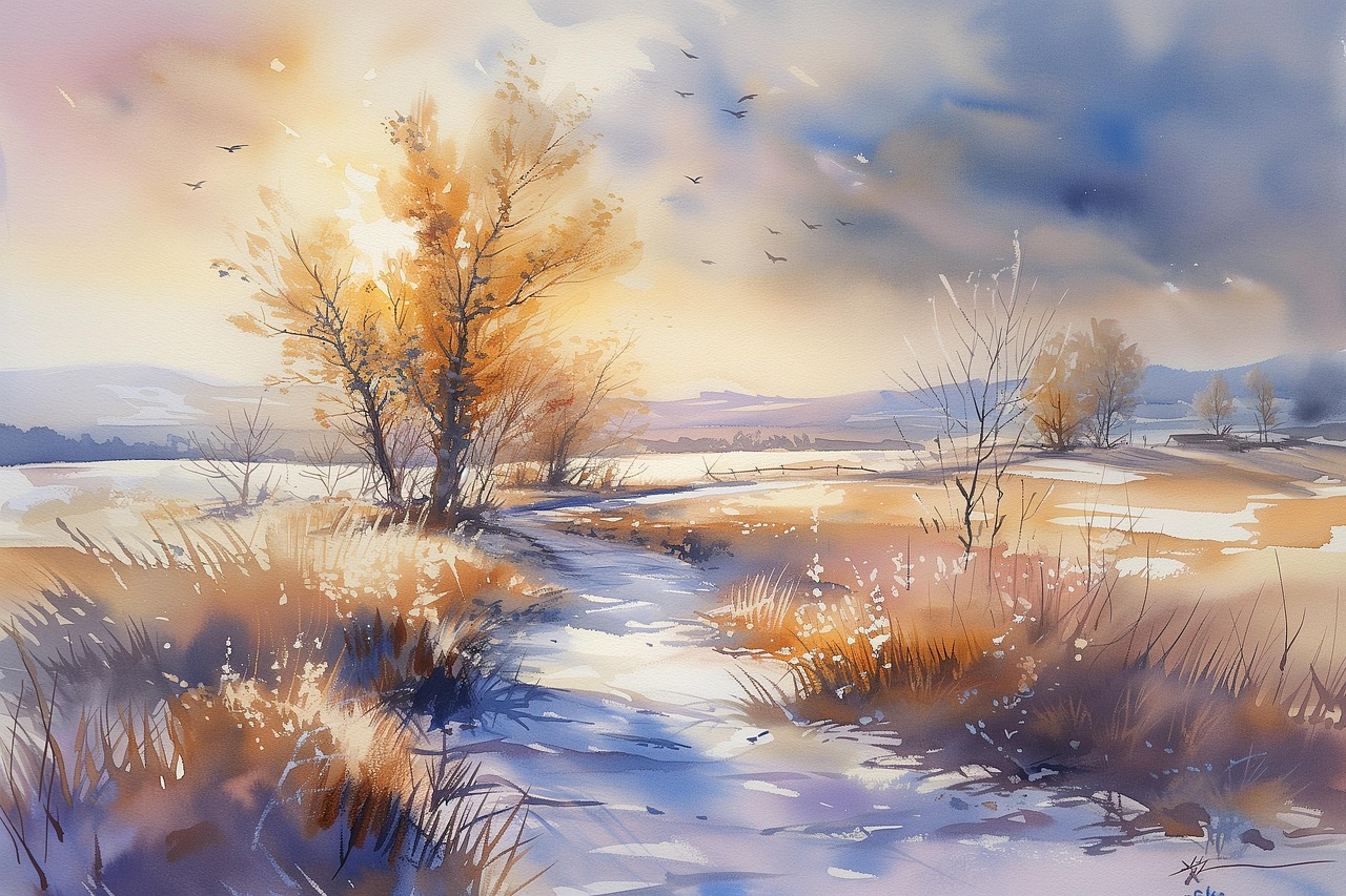 Ai Generiert Aquarell Landschaft - Kostenloses Bild auf Pixabay - Pixabay