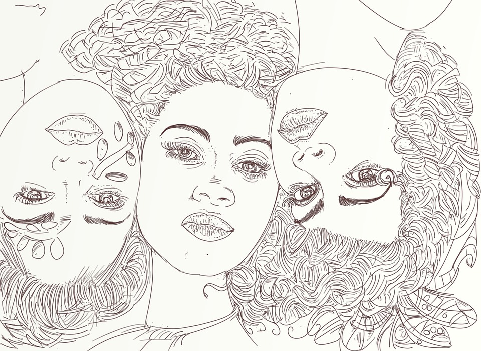 Download Women, Friends, Drawing. Royalty-Free Stock Illustration Image ...