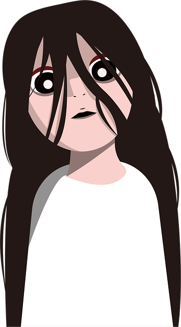 Download Woman, Ghost, Long Hair. Royalty-Free Vector Graphic - Pixabay