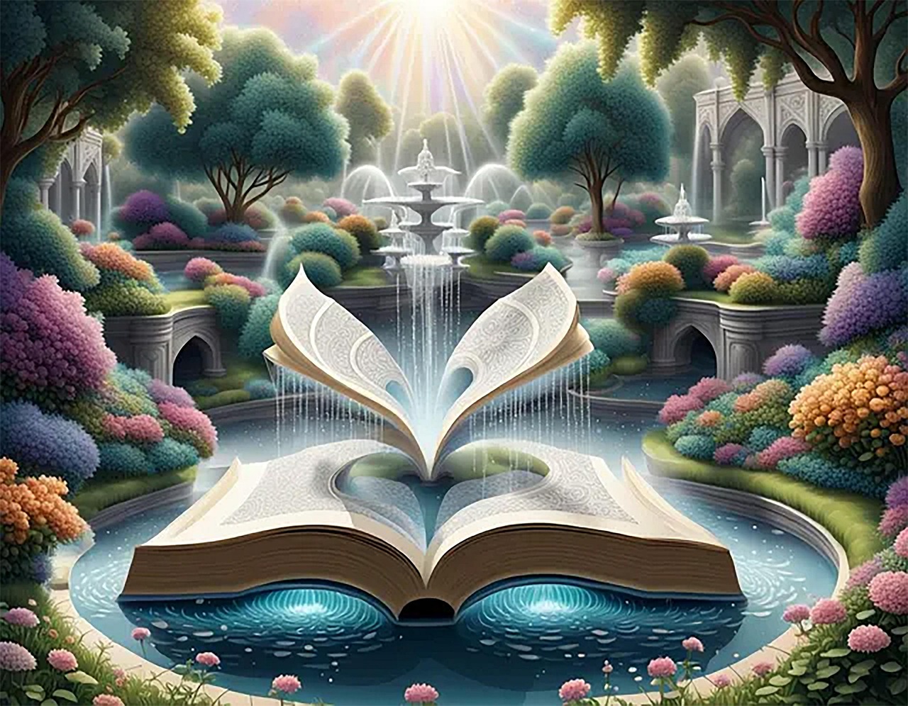 Download Paradise, Book, Koran. Royalty-Free Stock Illustration Image ...