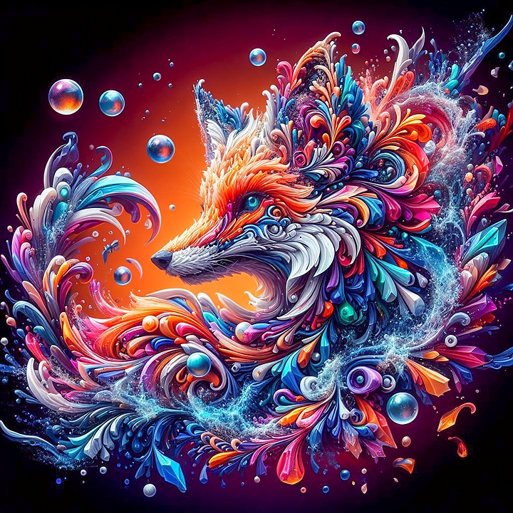 Download Ai Generated Fox Artwork Royalty-Free Stock Illustration Image ...