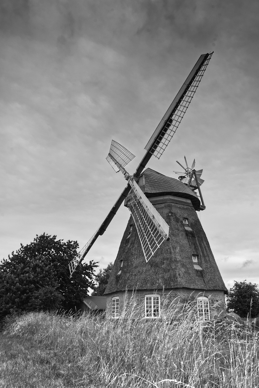 Windmühle Natur Landschaft - Kostenloses Foto auf Pixabay - Pixabay