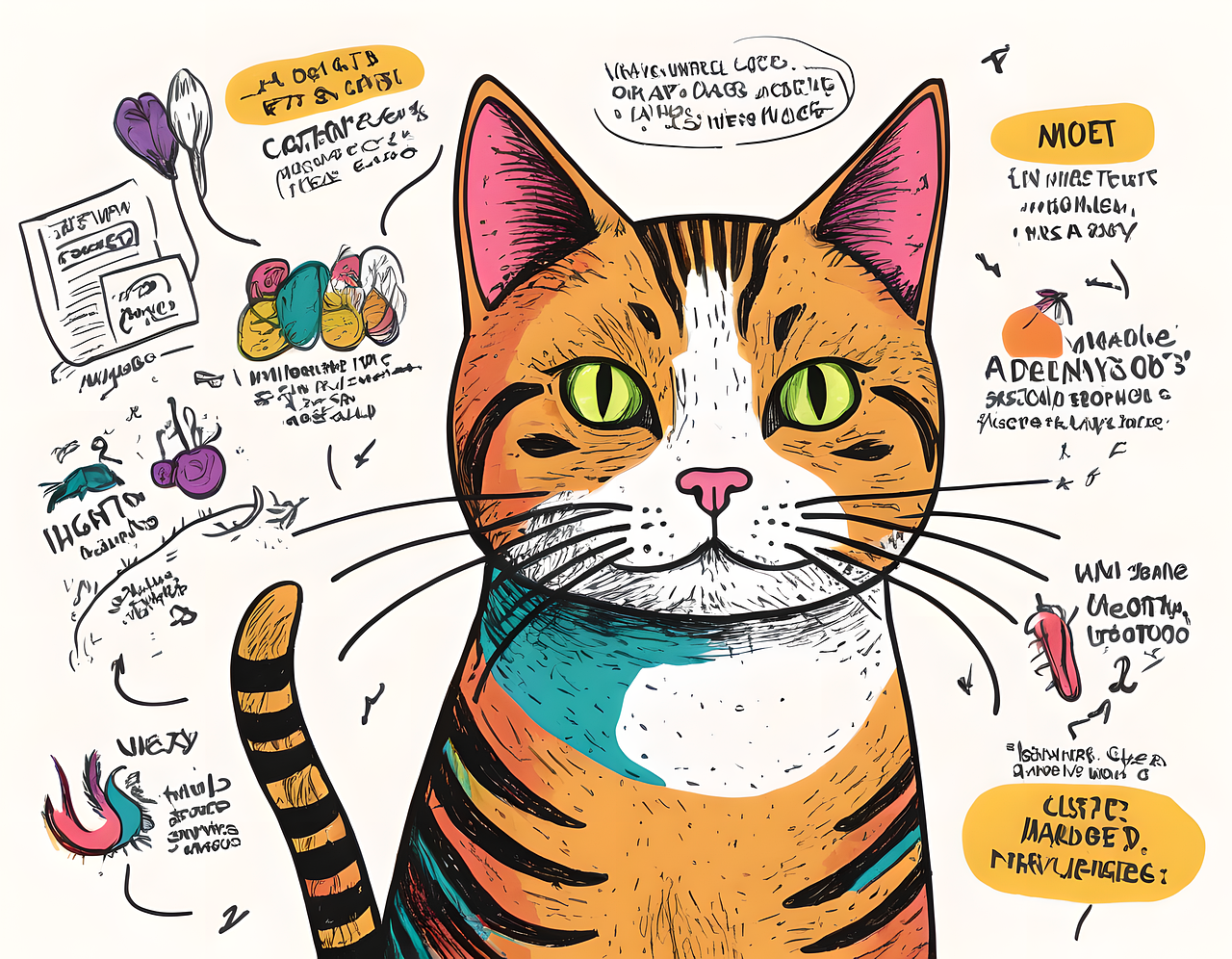 Menggambar Sketsa Kucing - Gambar gratis di Pixabay - Pixabay